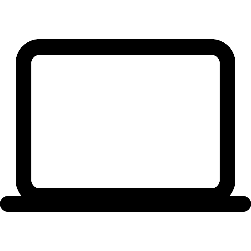 Laptop - Free vector icons on creazilla.com