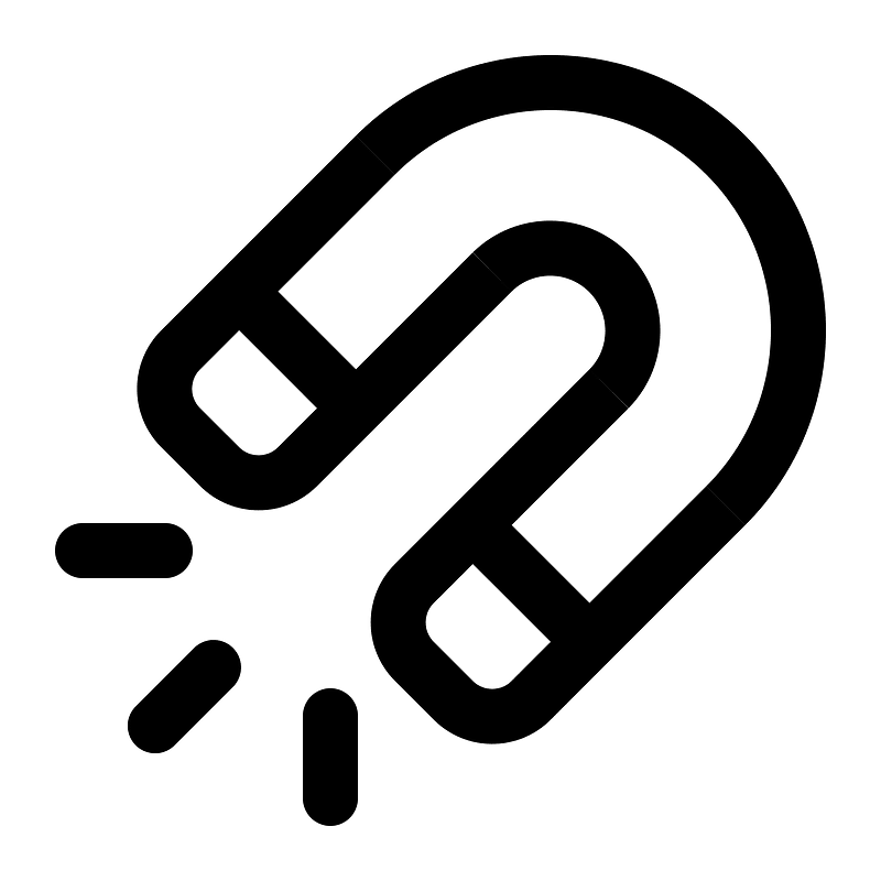 Magnet icon. Free download transparent .PNG | Creazilla