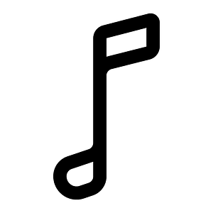 Musical-note icon. Free download transparent .PNG | Creazilla