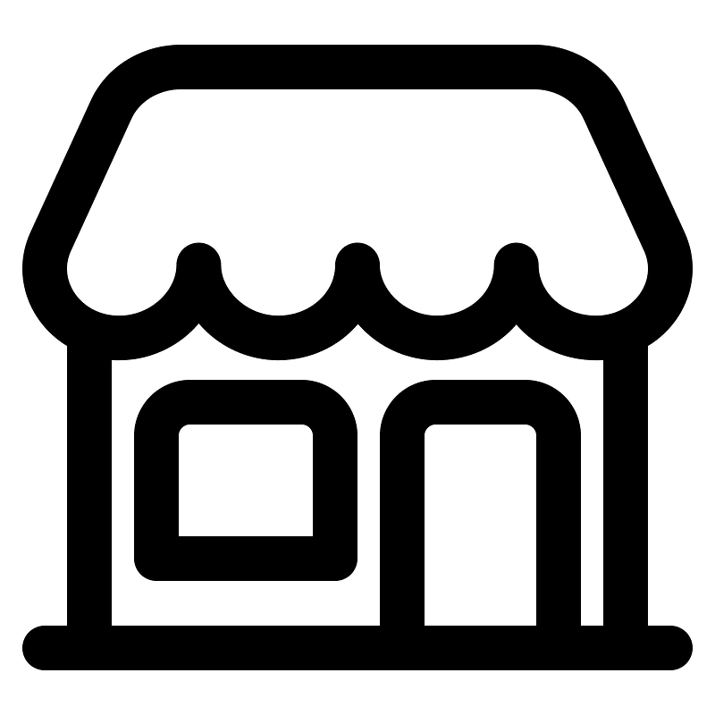 Storefront icon. Free download transparent .PNG | Creazilla