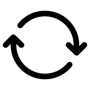 Sync icon. Free download transparent .PNG | Creazilla