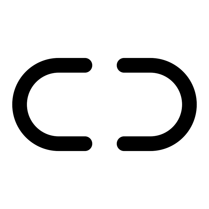 Unlink icon. Free download transparent .PNG | Creazilla