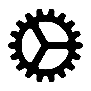 Cog icon. Free download transparent .PNG | Creazilla