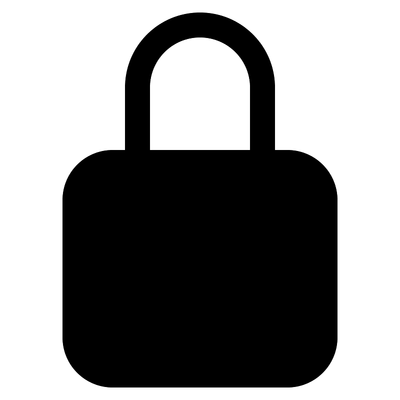 Lock-closed icon. Free download transparent .PNG | Creazilla