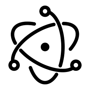 Logo-electron icon. Free download transparent .PNG | Creazilla