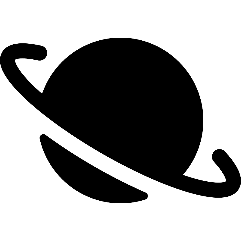 Planet icon. Free download transparent .PNG | Creazilla