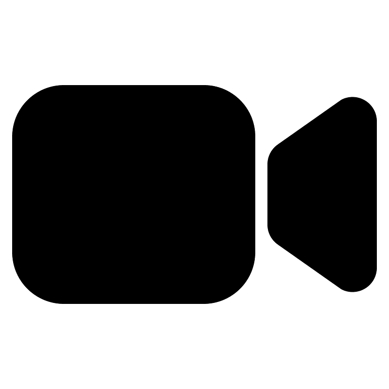 Videocam icon. Free download transparent .PNG | Creazilla