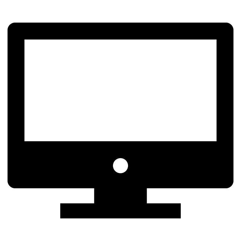 Desktop icon. Free download transparent .PNG | Creazilla