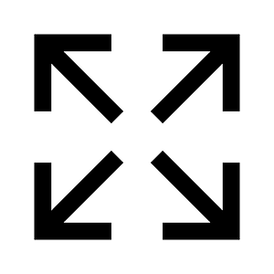 Expand icon. Free download transparent .PNG | Creazilla