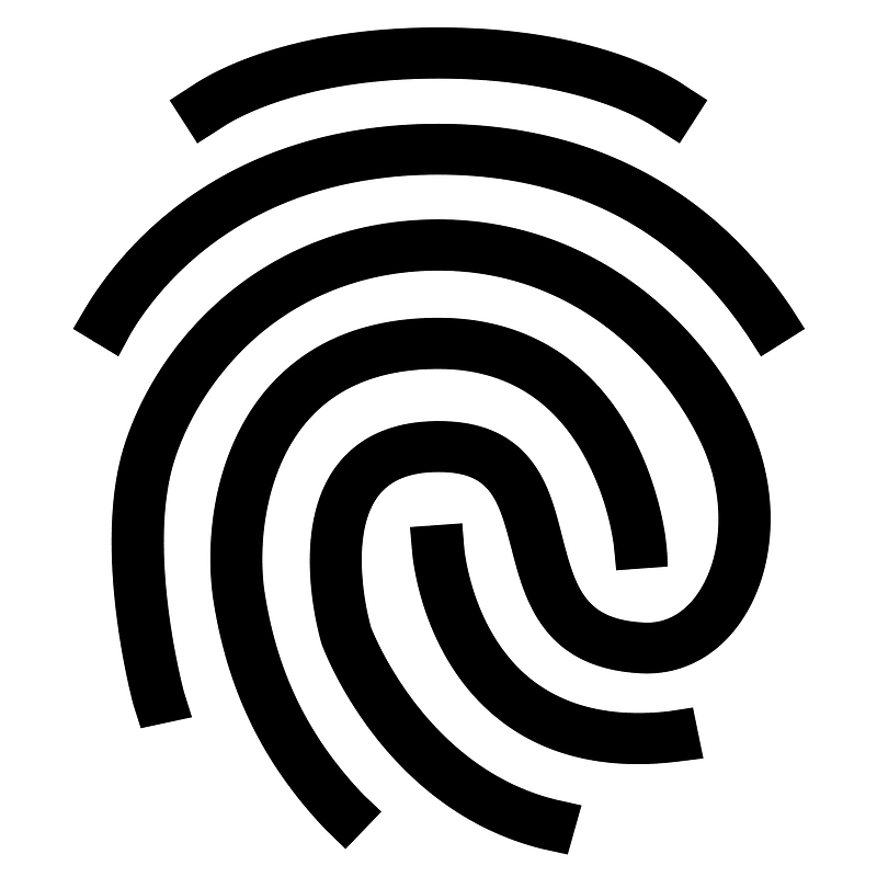 Finger-print icon. Free download transparent .PNG | Creazilla