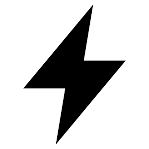 Flash icon. Free download transparent .PNG | Creazilla