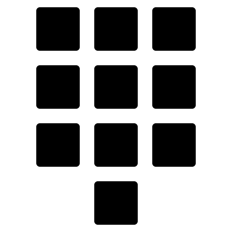 Keypad icon. Free download transparent .PNG | Creazilla