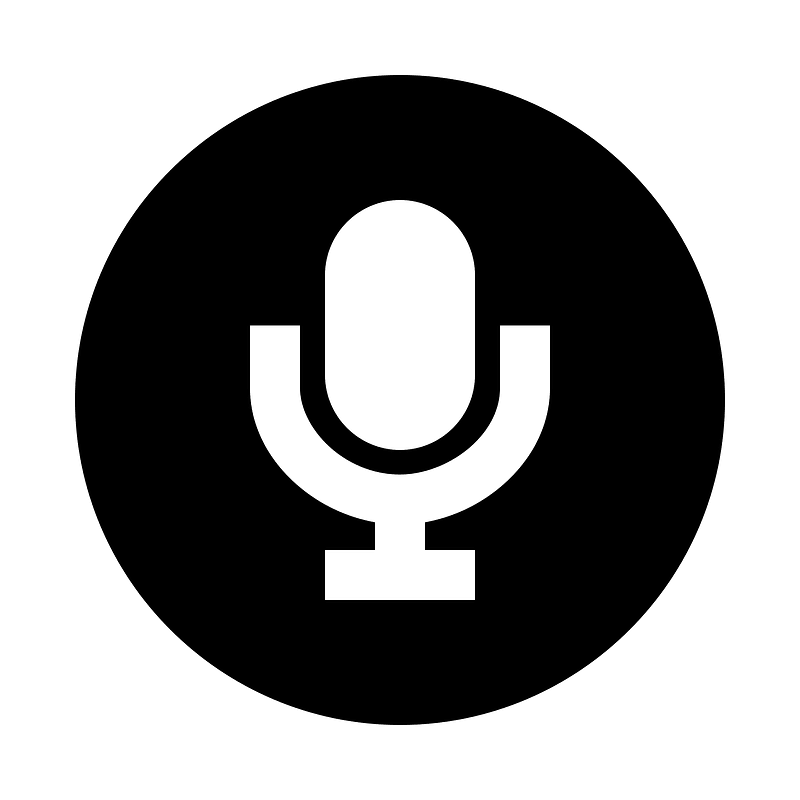 Mic-circle - Free vector icons on creazilla.com