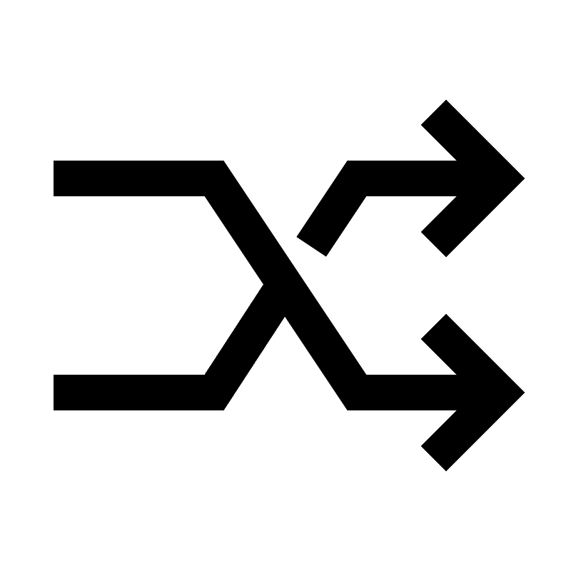 Shuffle - Free vector icons on creazilla.com