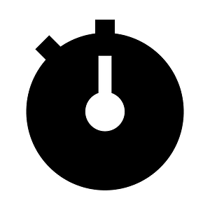 Stopwatch icon. Free download transparent .PNG | Creazilla