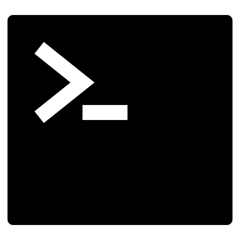 Terminal icon. Free download transparent .PNG | Creazilla