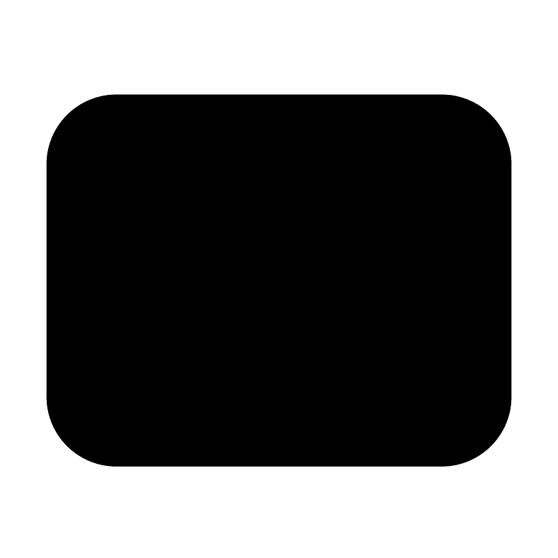 Rectangle icon. Free download transparent .PNG | Creazilla