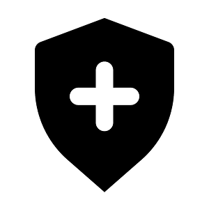 Shield-plus icon. Free download transparent .PNG | Creazilla