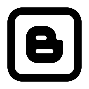 Blogger-square icon. Free download transparent .PNG | Creazilla