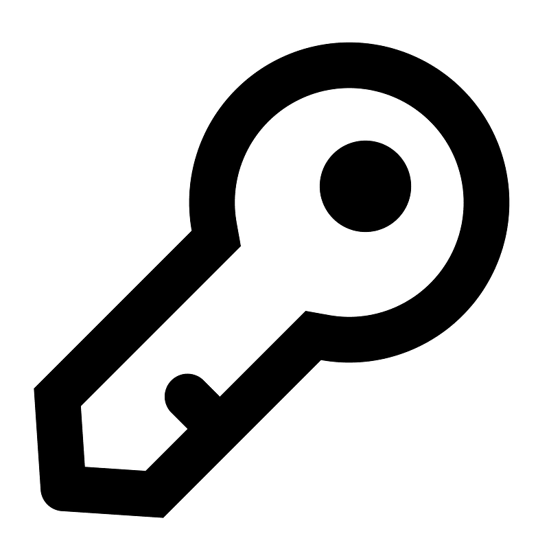 Key icon. Free download transparent .PNG | Creazilla