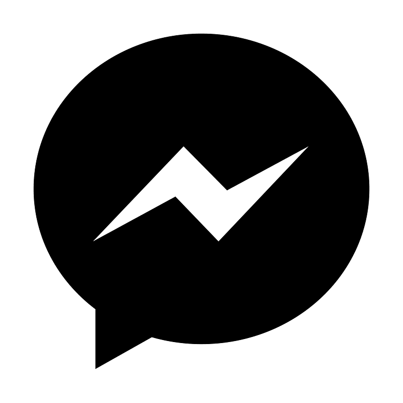 Messenger icon. Free download transparent .PNG | Creazilla