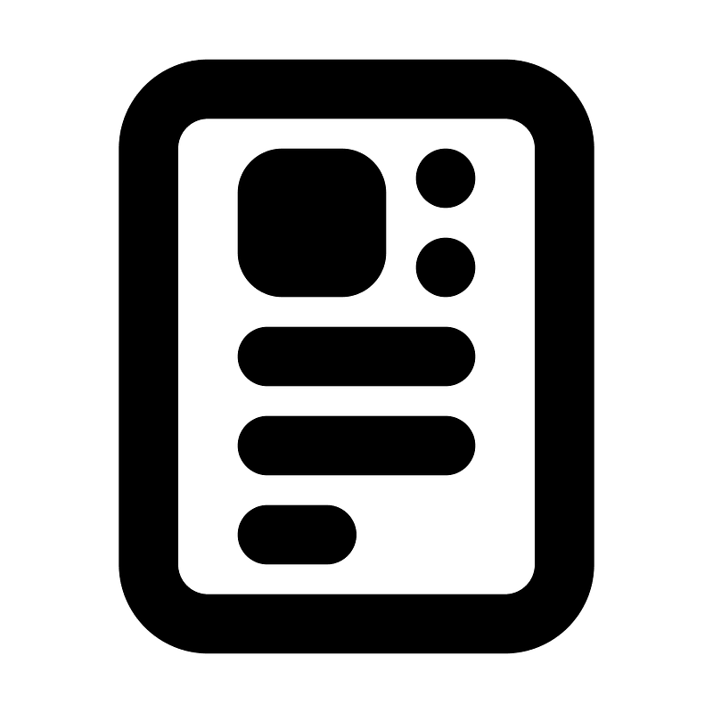 Newspaper icon. Free download transparent .PNG | Creazilla