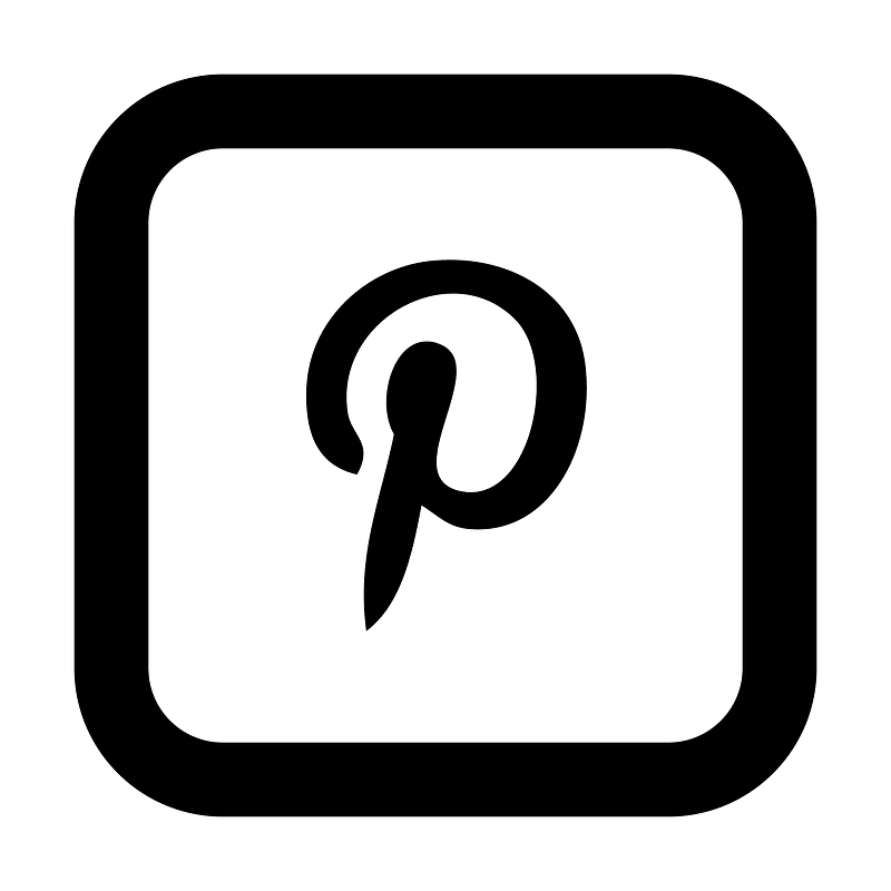 Pinterest-square icon. Free download transparent .PNG | Creazilla