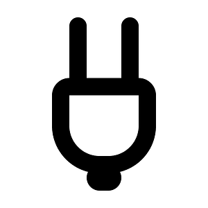 Plug icon. Free download transparent .PNG | Creazilla