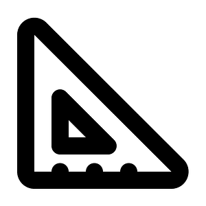 Set-square - Free vector icons on creazilla.com