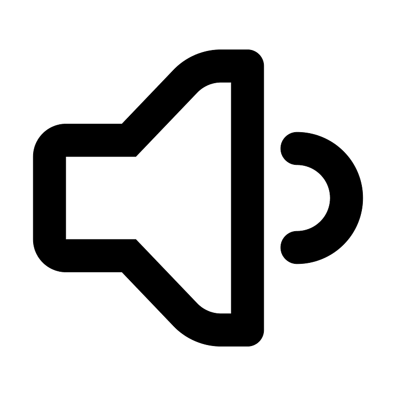 Volume-down icon. Free download transparent .PNG | Creazilla