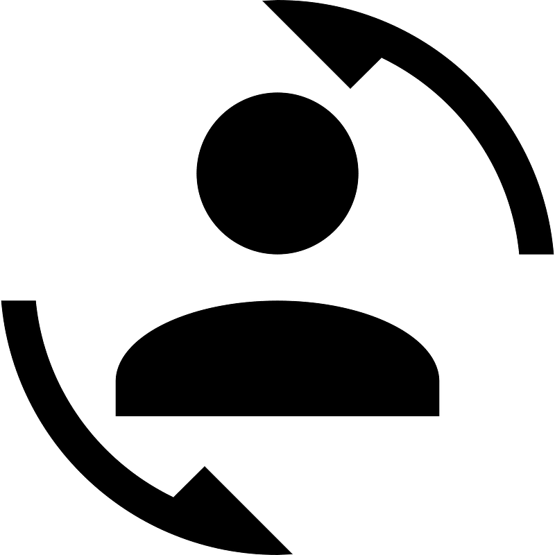 Account-convert - Free vector icons on creazilla.com