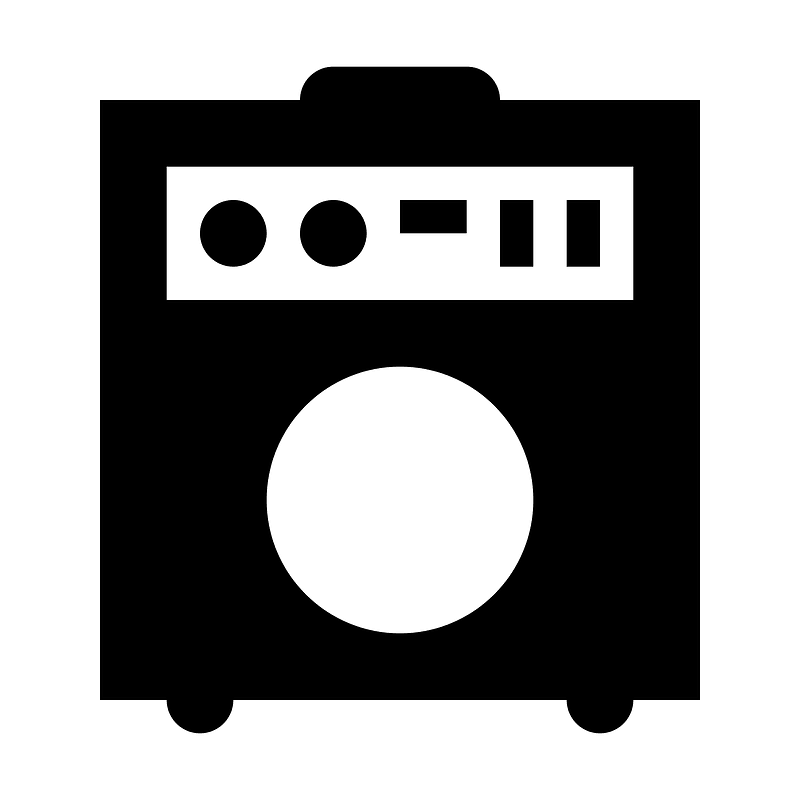 Amplifier icon. Free download transparent .PNG | Creazilla