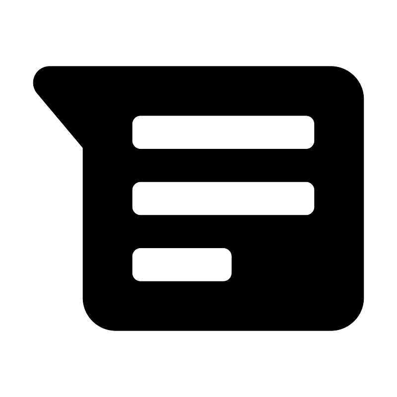 Android-messages icon. Free download transparent .PNG | Creazilla