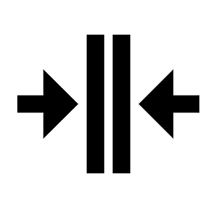 Arrow-collapse icon. Free download transparent .PNG | Creazilla