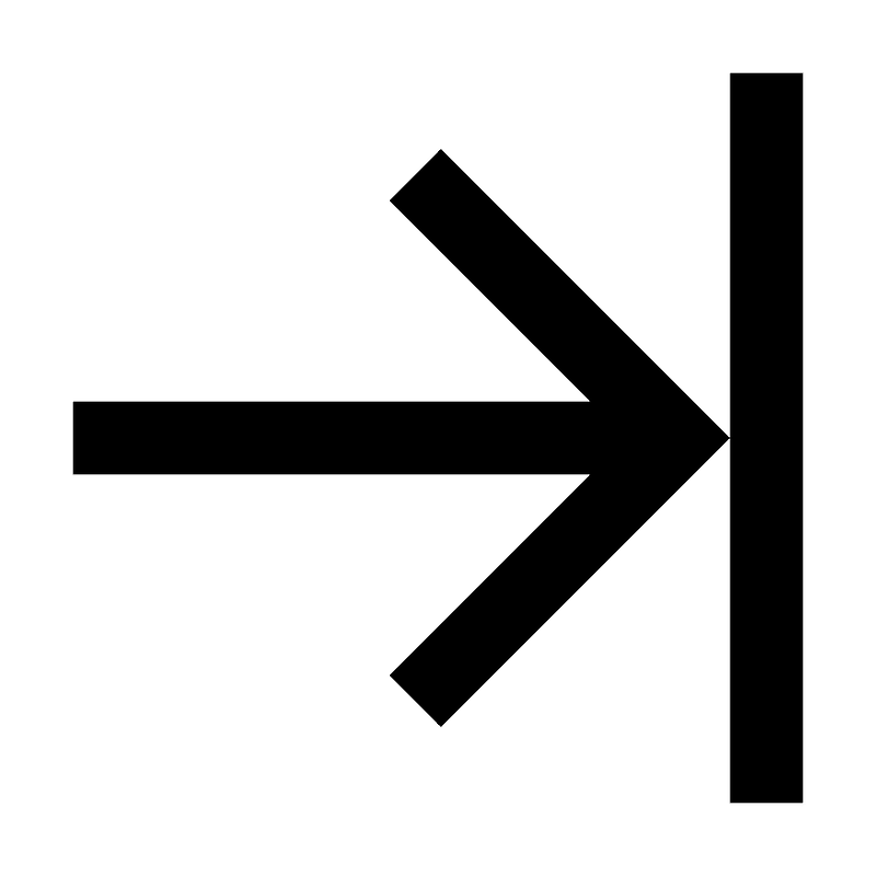 Arrow-collapse-right - Free vector icons on creazilla.com