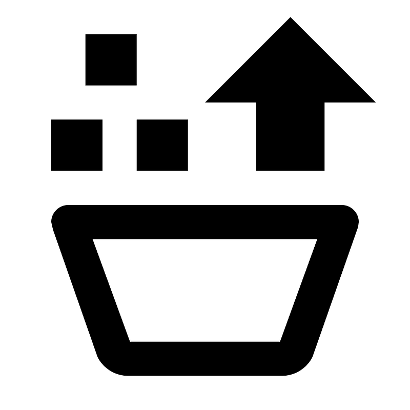 Basket-unfill icon. Free download transparent .PNG | Creazilla