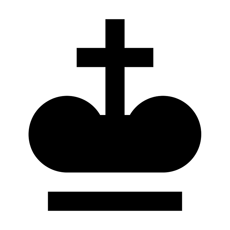 Chess-king icon. Free download transparent .PNG | Creazilla