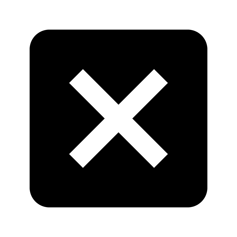 Close-box icon. Free download transparent .PNG | Creazilla