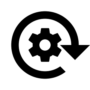 Axis-z-rotate-clockwise icon. Free download transparent .PNG | Creazilla