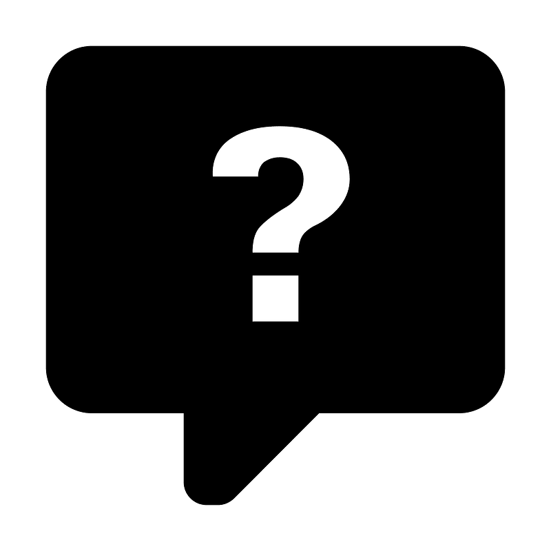 Comment-question icon. Free download transparent .PNG | Creazilla