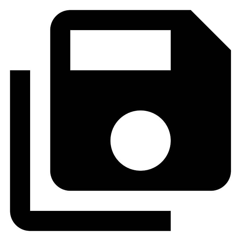 Content-save-all icon. Free download transparent .PNG | Creazilla