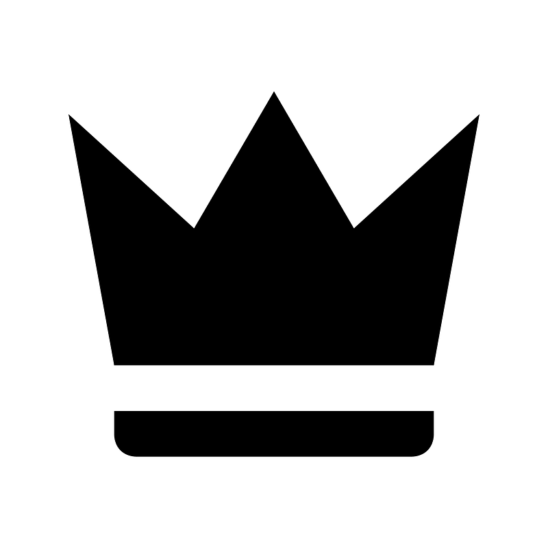 Crown icon. Free download transparent .PNG | Creazilla