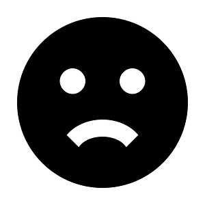 Emoticon-sad icon. Free download transparent .PNG | Creazilla