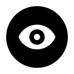 Eye-circle icon. Free download transparent .PNG | Creazilla