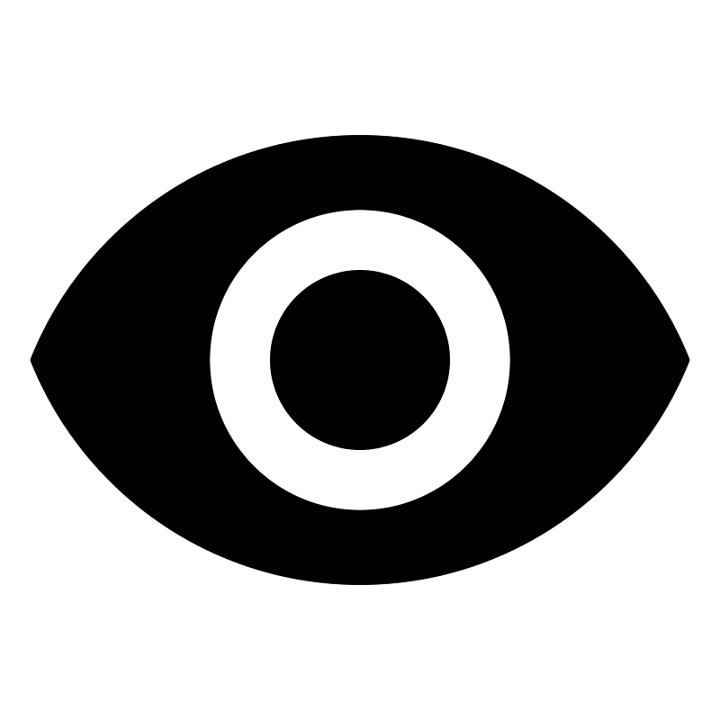Eye icon. Free download transparent .PNG | Creazilla