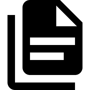 File-multiple icon. Free download transparent .PNG | Creazilla