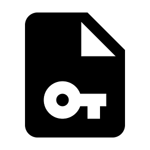 File-key icon. Free download transparent .PNG | Creazilla