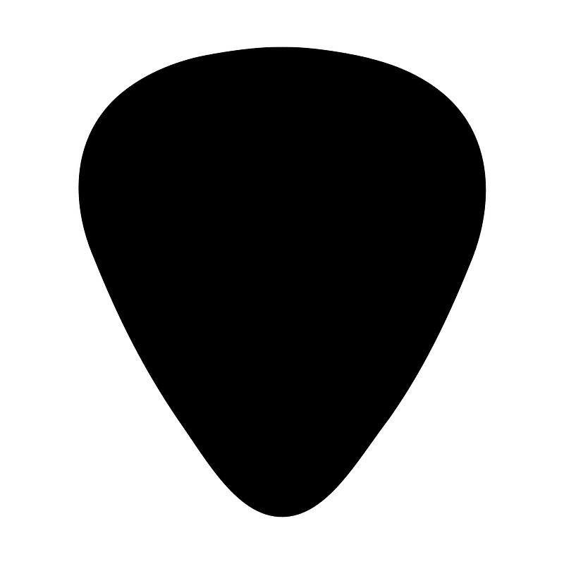 Guitar-pick icon. Free download transparent .PNG | Creazilla