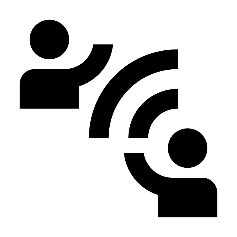 Human-greeting-proximity icon. Free download transparent .PNG | Creazilla