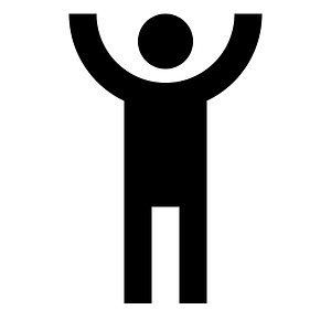 Human-handsup - Free vector icons on creazilla.com